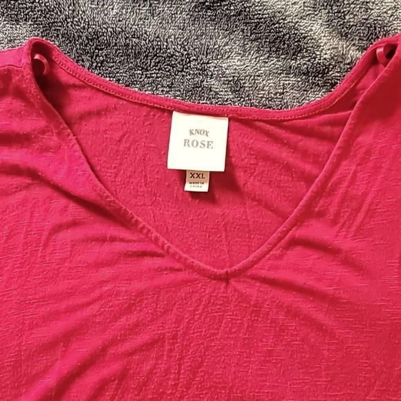 Knox Rose | Tops | Knox Rose Red Top | Poshmark